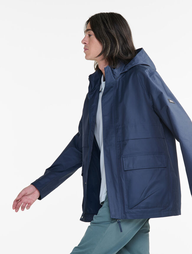 Mid-length MTD 2 layer hooded jacket collection | AIGLE