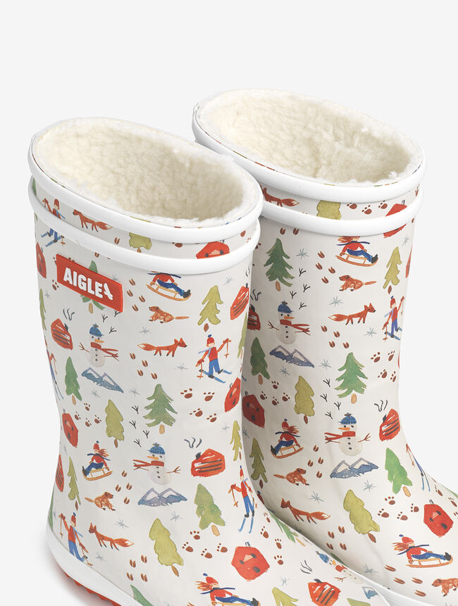 L'iconique botte enfant fourrée enfant | AIGLE