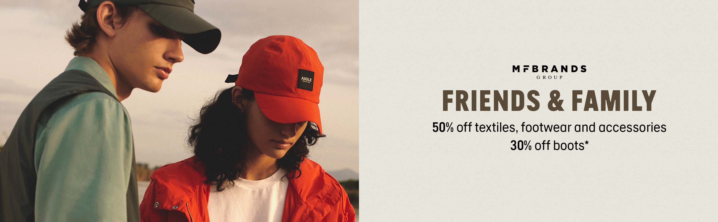 Friends & Family - MF Brands Group | AIGLE