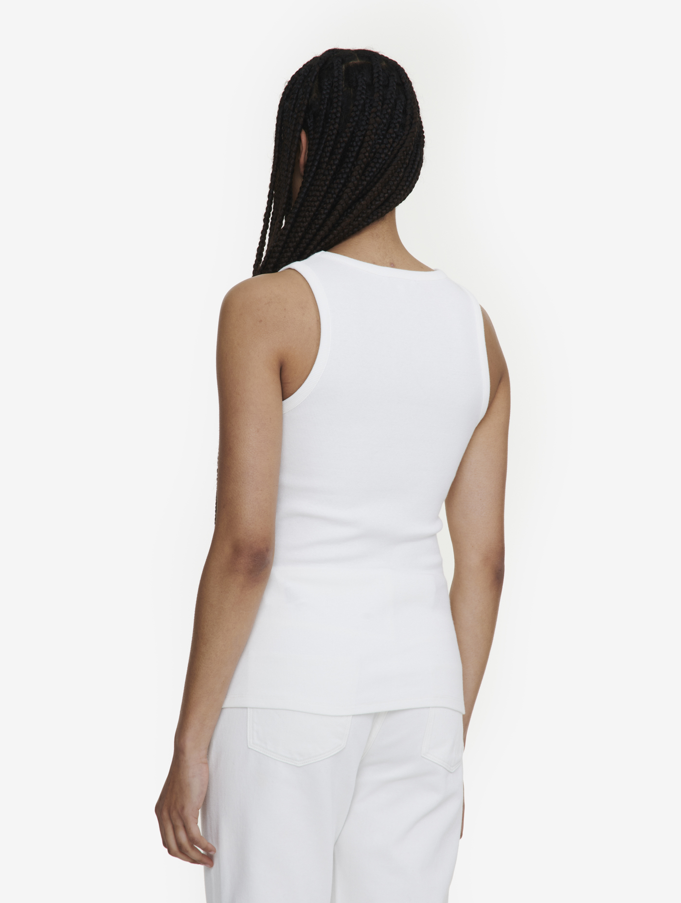 Ribbed tank top with american armholes categories | AIGLE