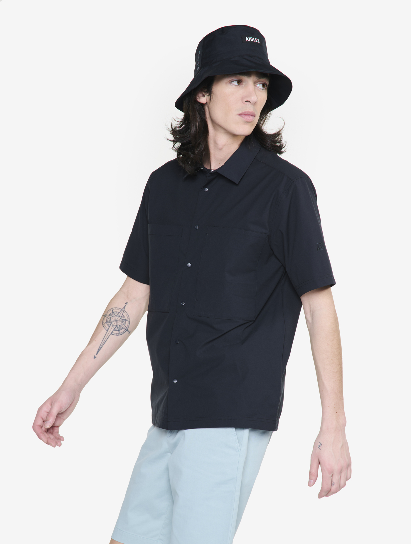 DFT® and UV-C® short-sleeved shirt aigle-storefront-catalog-fr | AIGLE