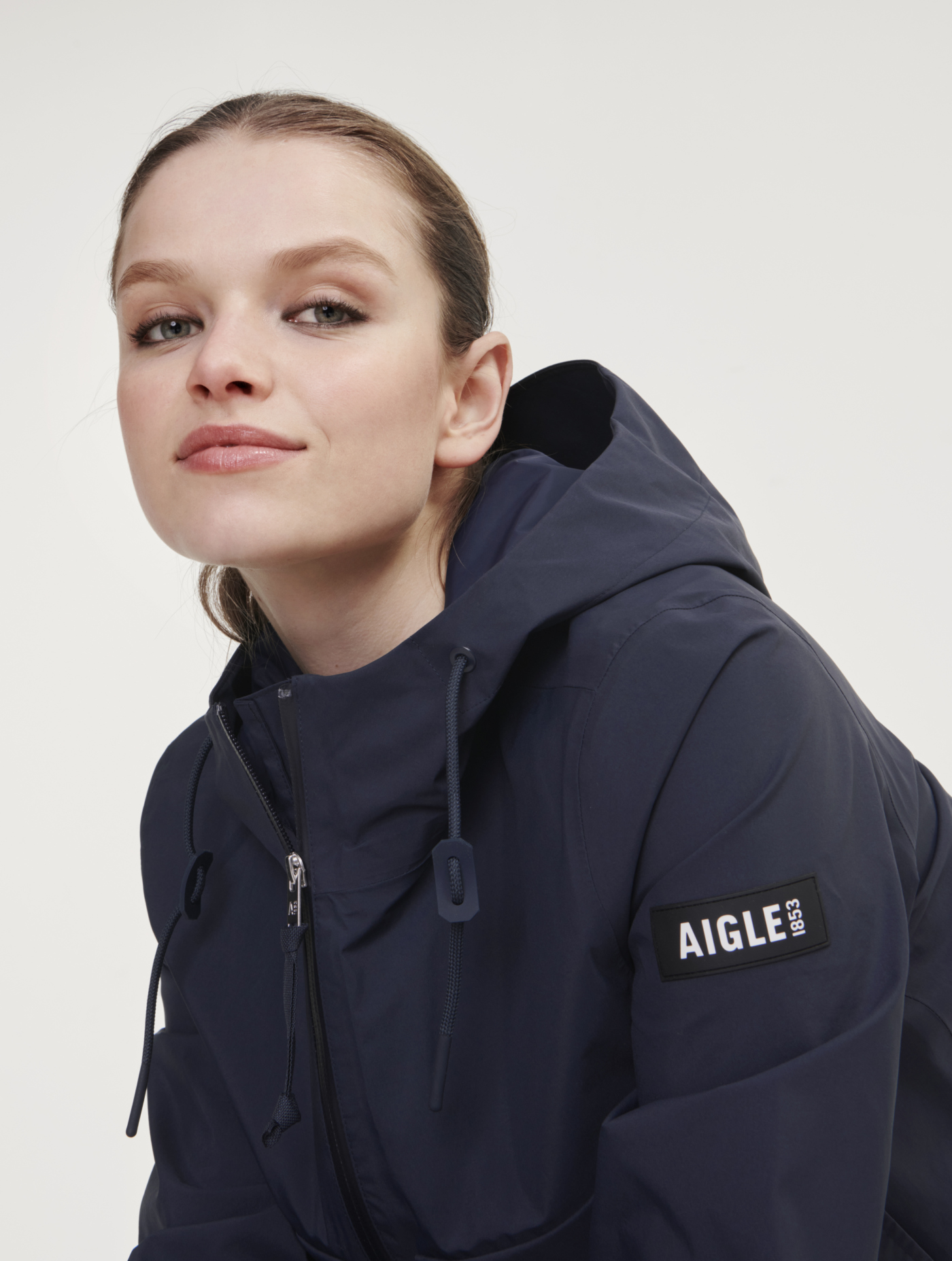 Hooded short Gore-Tex® jacketcategories | AIGLE