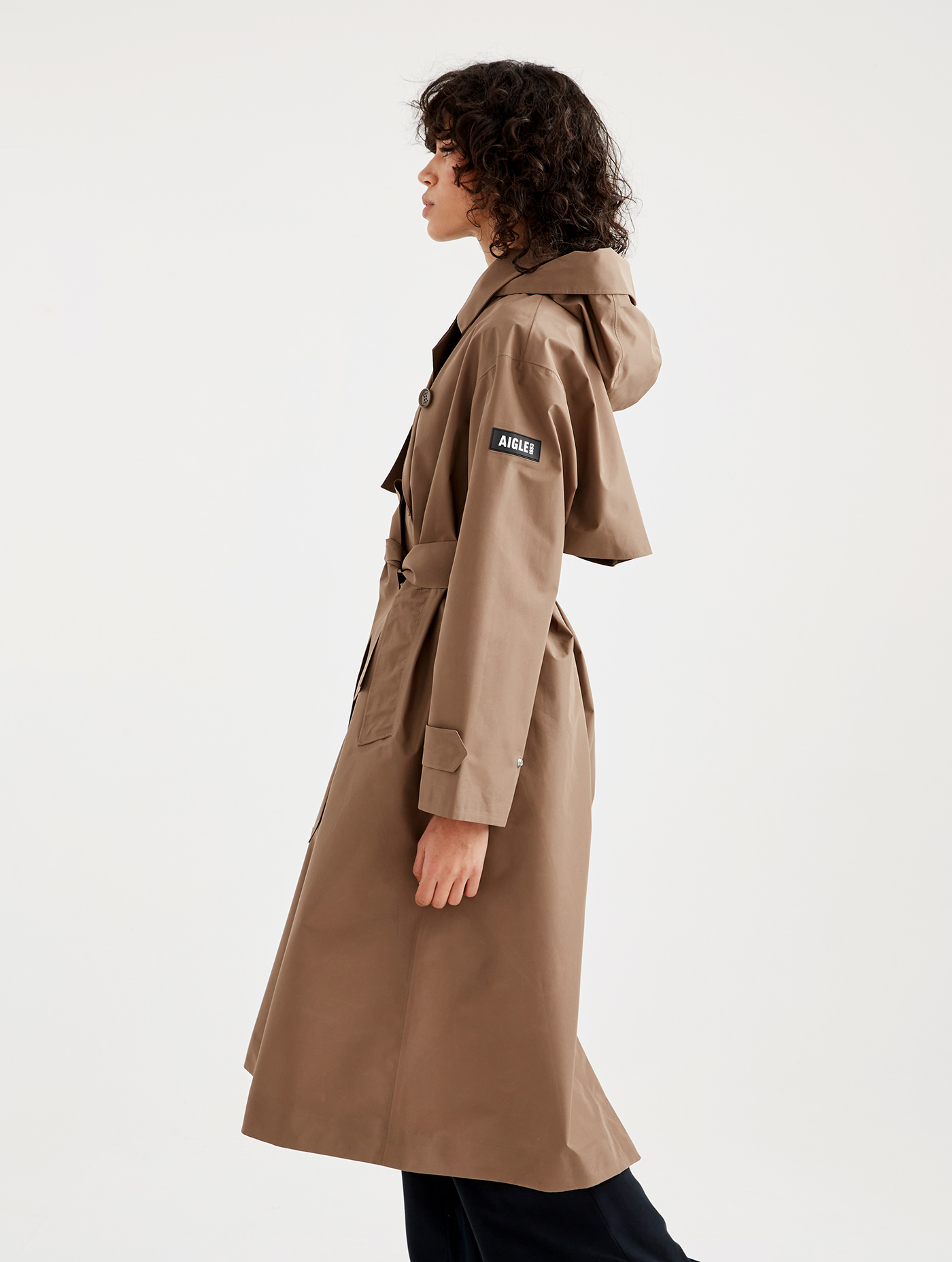 Long Gore-Tex Paclite® trench coatcategories | AIGLE