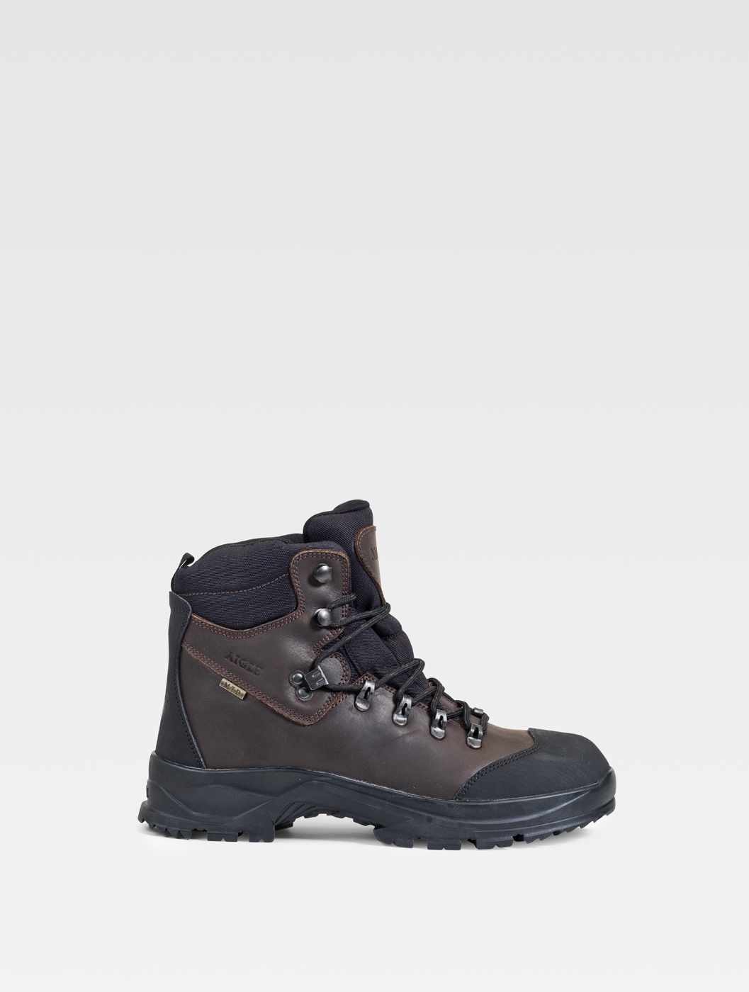 Aigle - Unisex's leather shoes Dark brown - Laforse 2 mtd | AIGLE